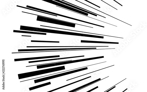 Speed lines Vector texture Comic speed lines background Black elements ...