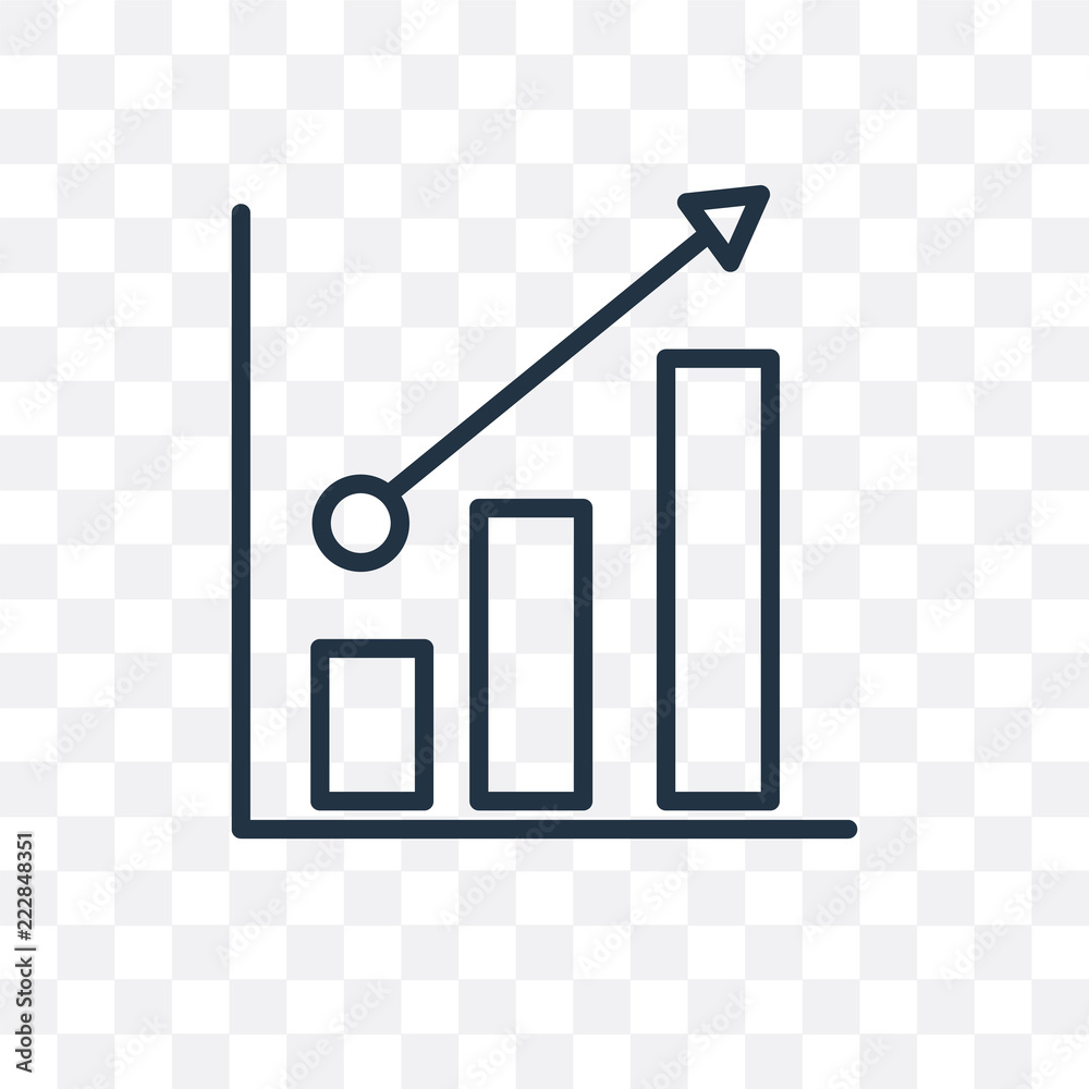 sales icon isolated on transparent background. Simple and editable ...