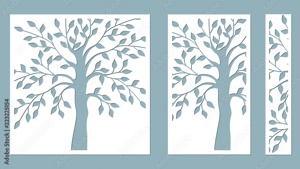 Printable Paper Cutting Patterns Tree Easy Paper Mosaic Christmas Tree