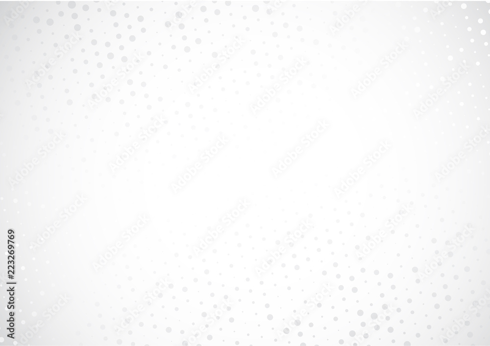 Modern Halftone white and grey background. Decorative web concept ...