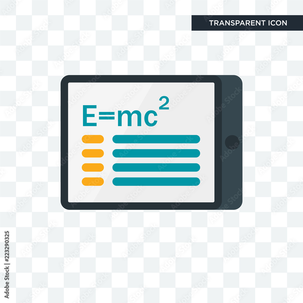 Einstein vector icon isolated on transparent background, Einstein logo ...