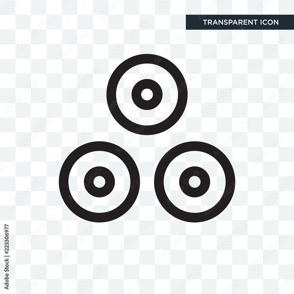 Therefore vector icon isolated on transparent background, Therefore ...