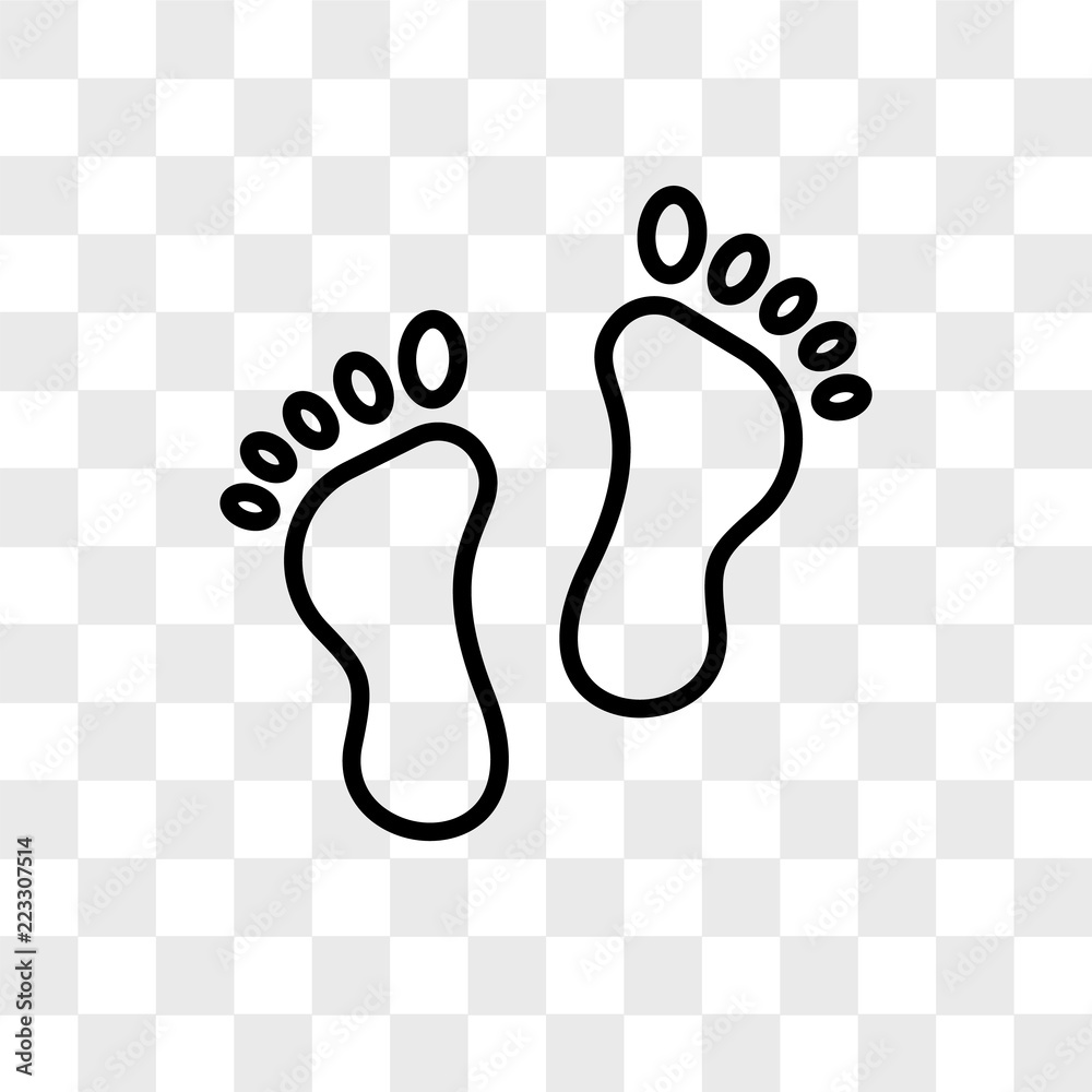 Step vector icon isolated on transparent background, Step logo design ...