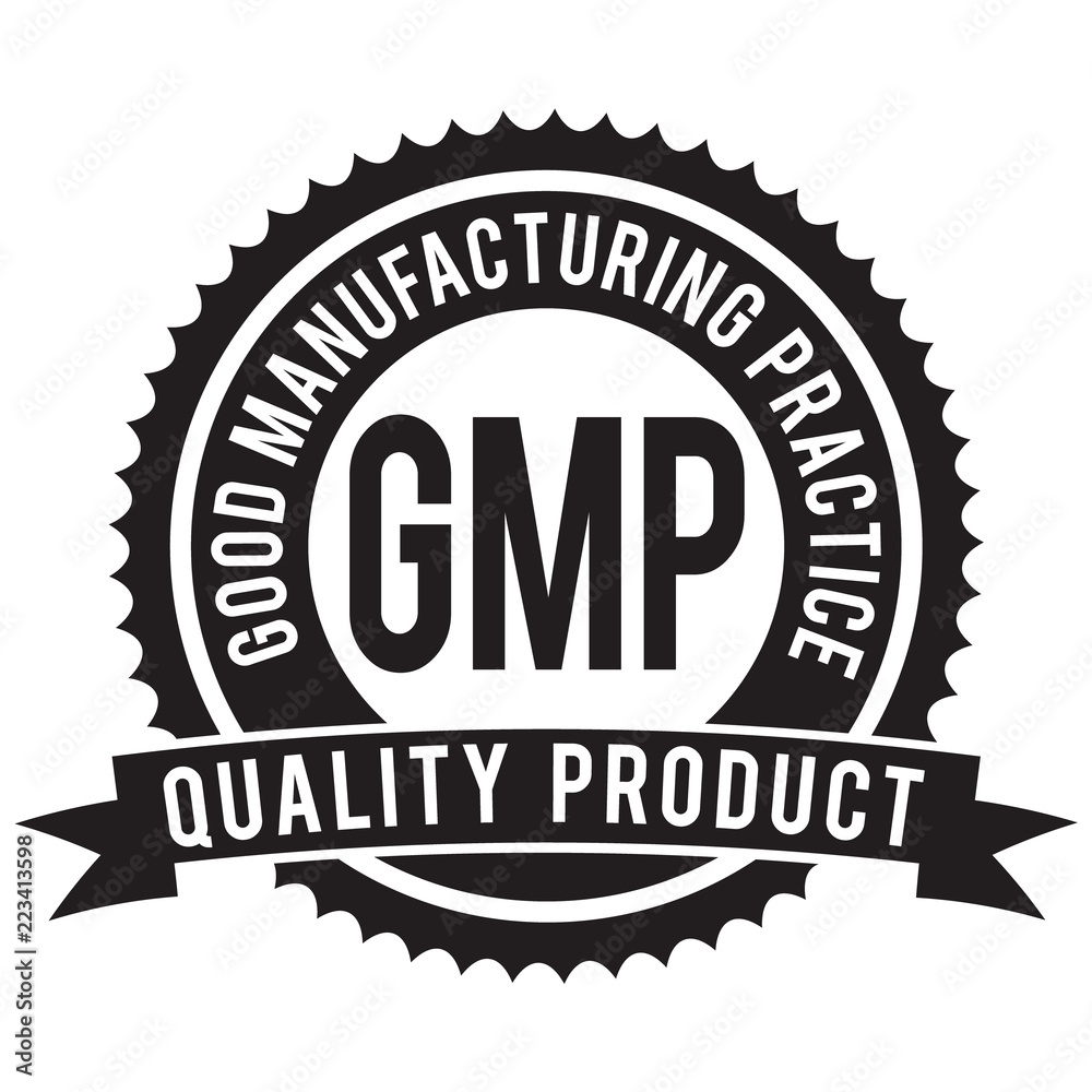 GMP Badge Label Stock Vector | Adobe Stock
