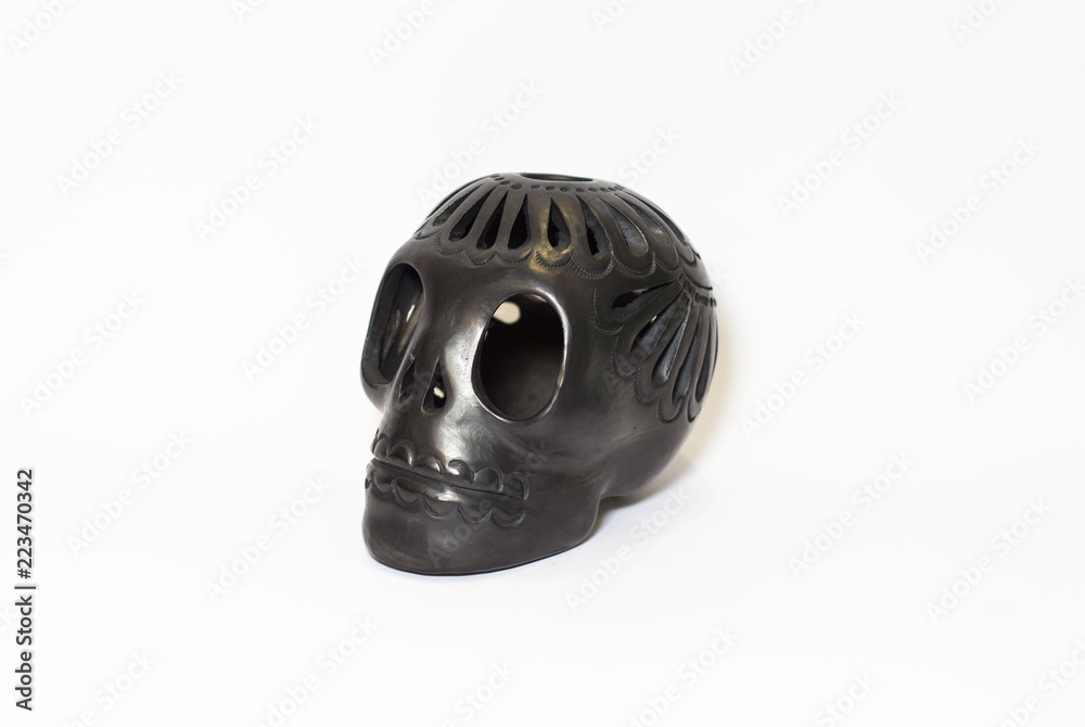Zdjęcie bez tantiem: Calaca barro negro, día de muertos, tradición en ...
