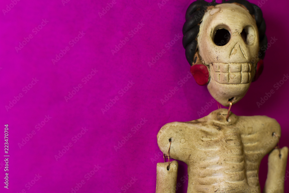 Foto de Stock Catrina de barro, día de muertos, tradición en México en ...