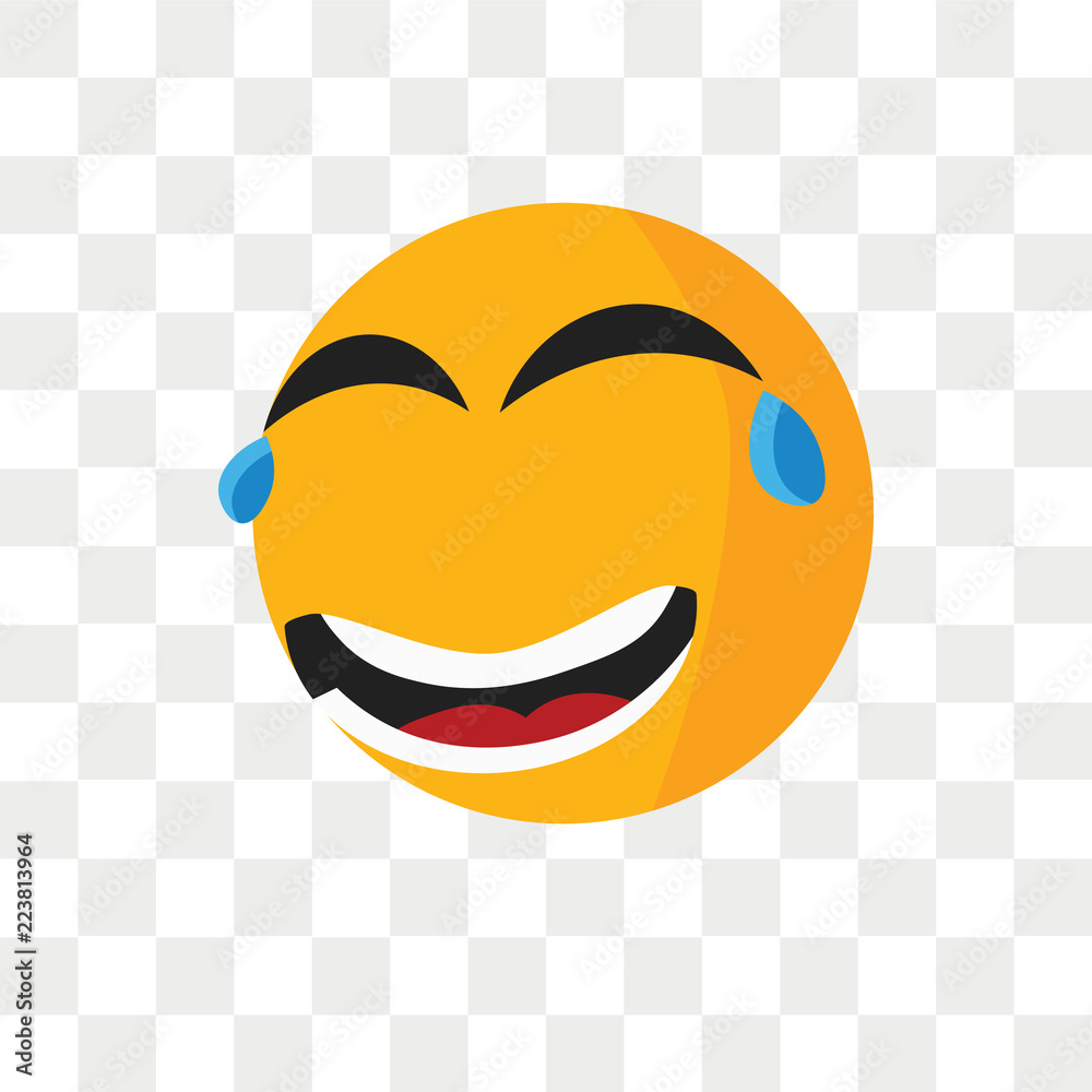 Muted smile vector icon isolated on transparent background, Muted smile ...