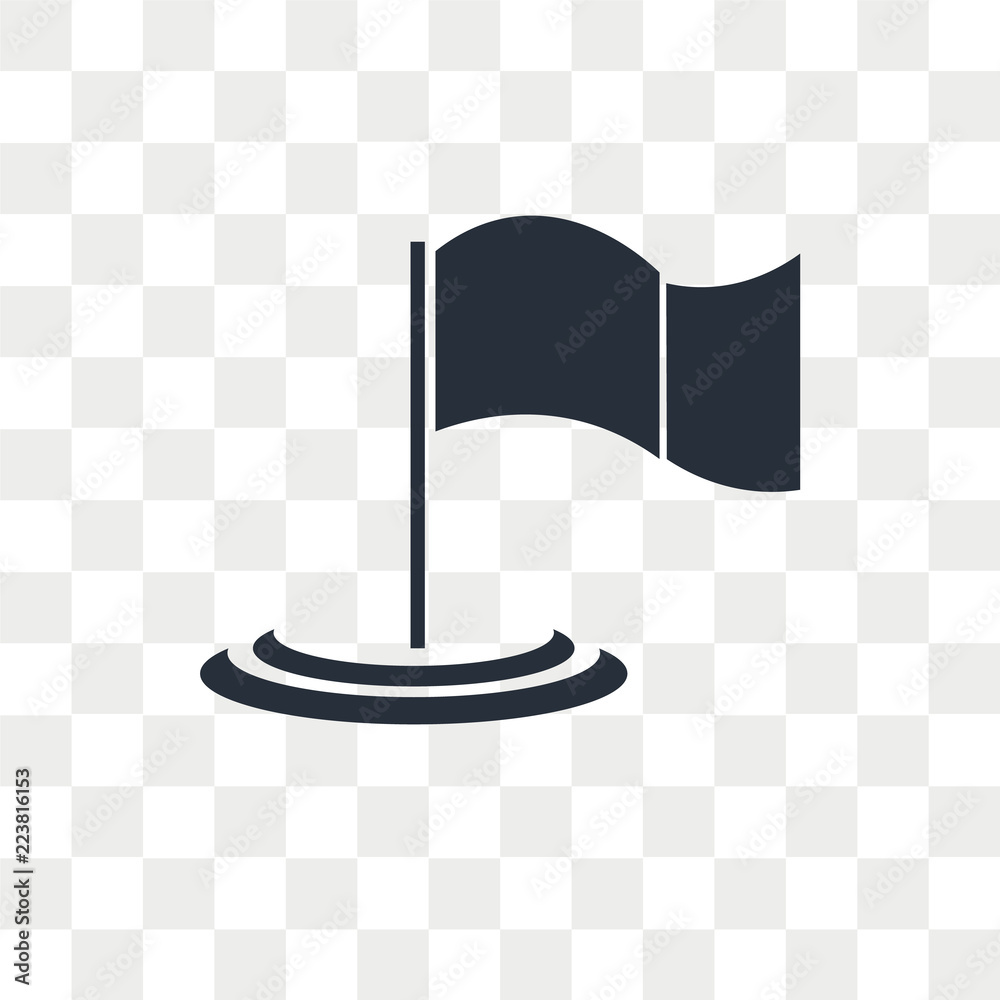 Milestone vector icon isolated on transparent background, Milestone ...