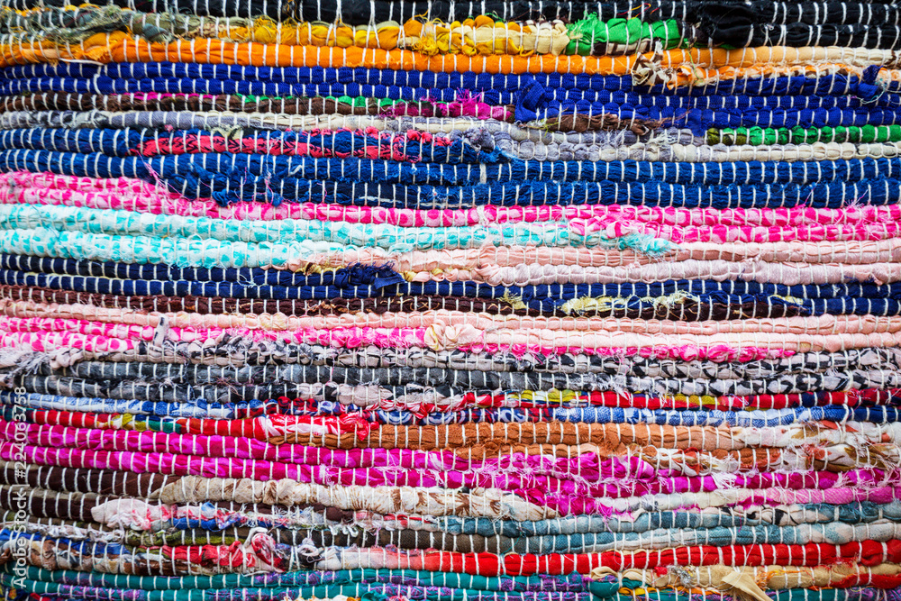 brazil textiles background of bright rugs Stock Photo | Adobe Stock