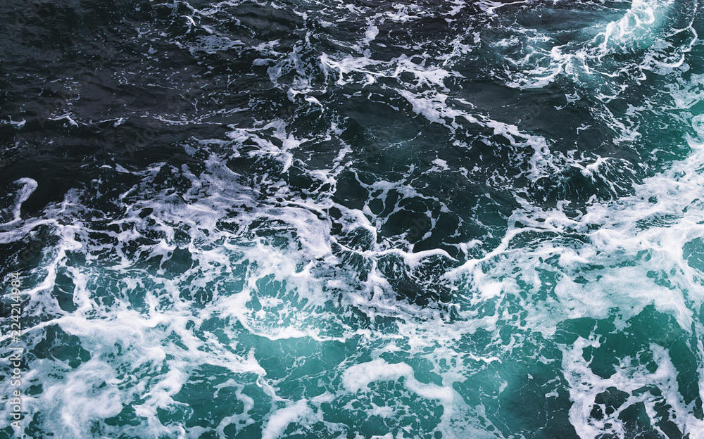 texture of the stormy sea Stock Photo | Adobe Stock