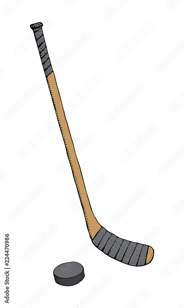 Hockey Stick Cartoon