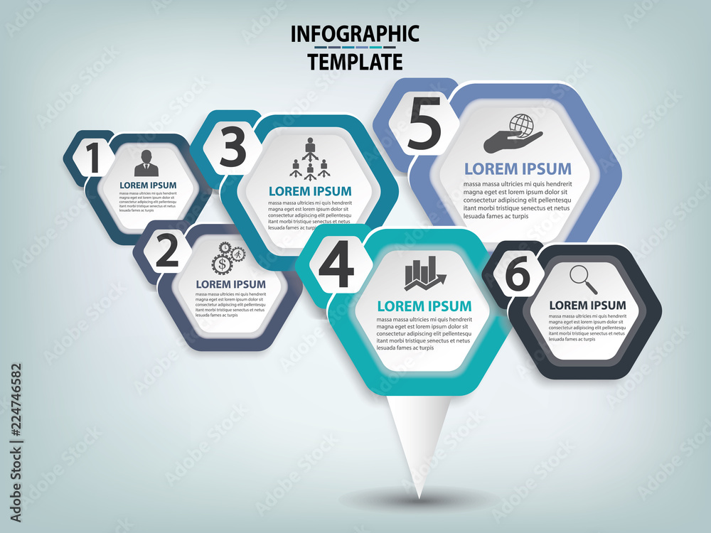 Business designed road signs map timeline infographic background with ...