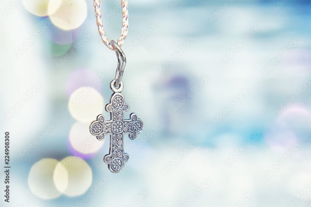 Religion. Christian cross background. Stock Photo | Adobe Stock