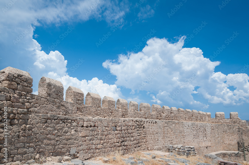 Remains of the Castle of the Knights of St John, built before 13 ...