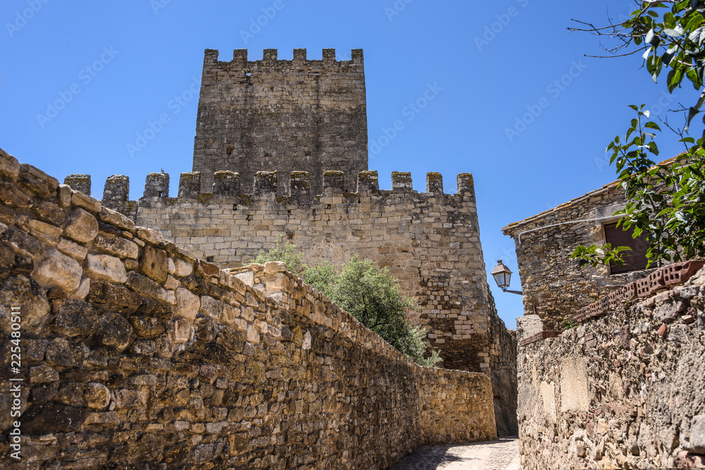 Spain, Catalonia, Peratallada: Famous Castle of Peratallada of the ...