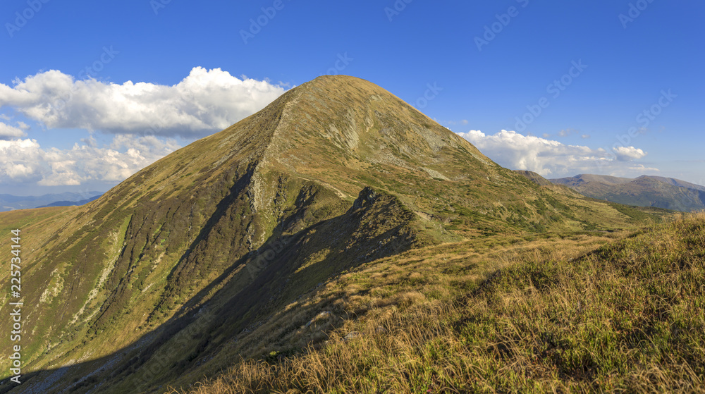 Mount Hoverla (2061m), Chornohora ridge, Carpathian Biosphere Reserve ...