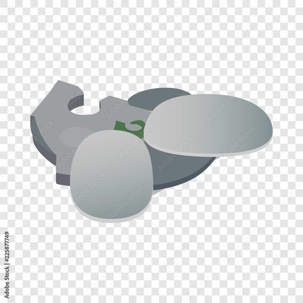 Esplanade in Singapore isometric icon 3d on a transparent background ...