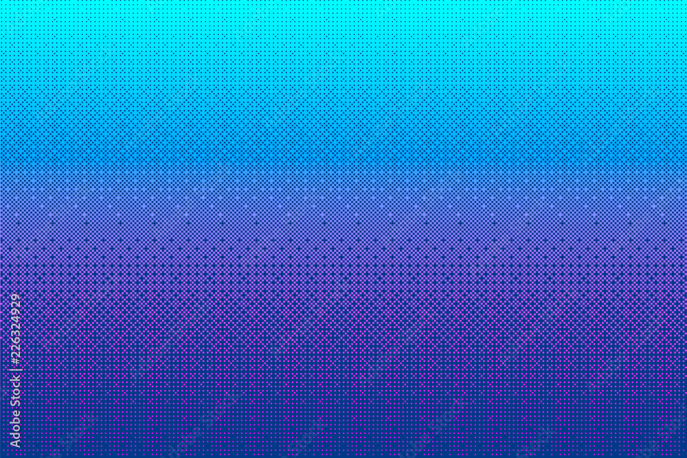 Pixel pattern background in blue, pink, purple color. Cyan 8 bit video ...