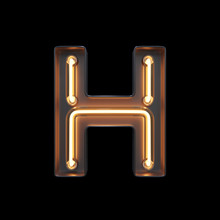 Illuminated Letter H Free Stock Photo - Public Domain Pictures
