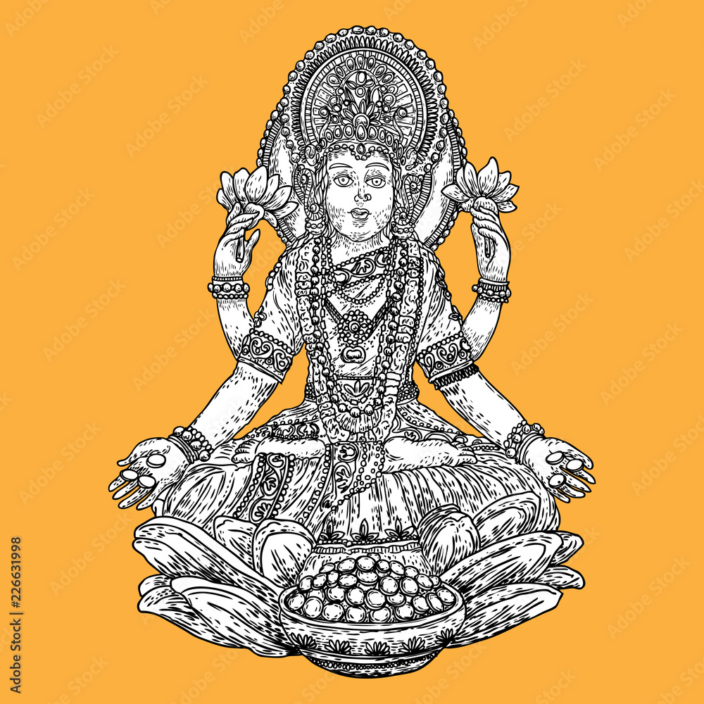 Lakshmi is a Hindu and Vaishnava goddess of wealth and prosperity ...