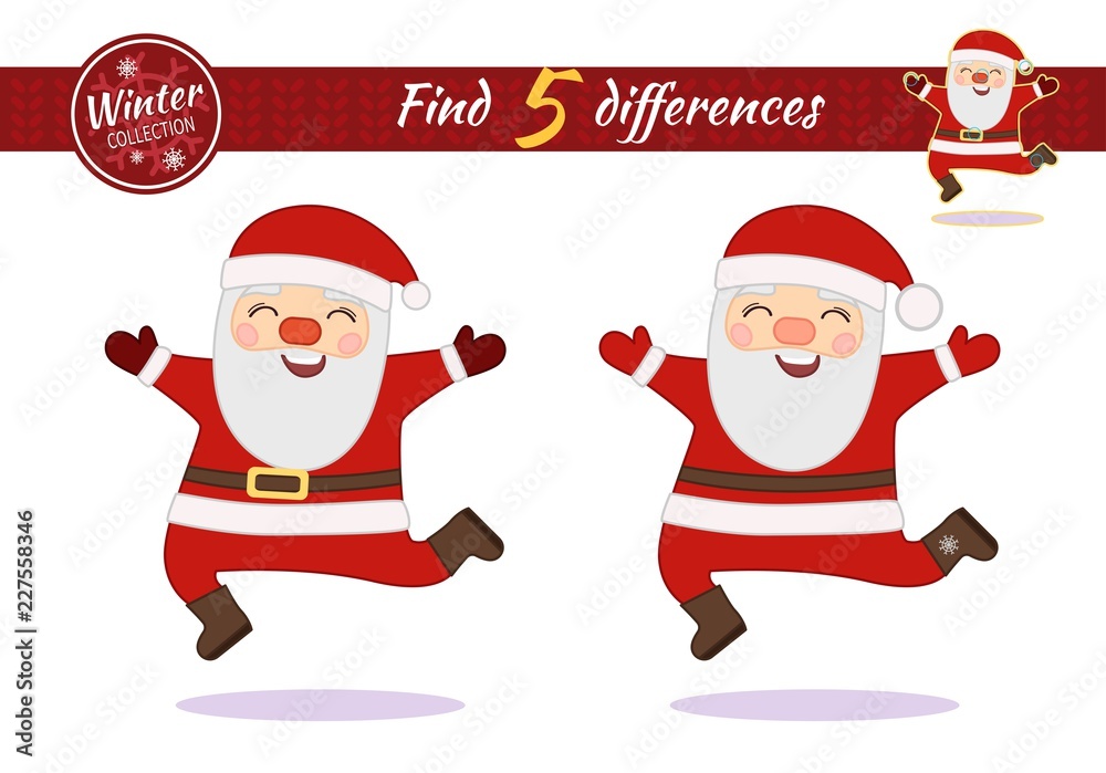 Find differences. Educational game for children. Cartoon vector ...