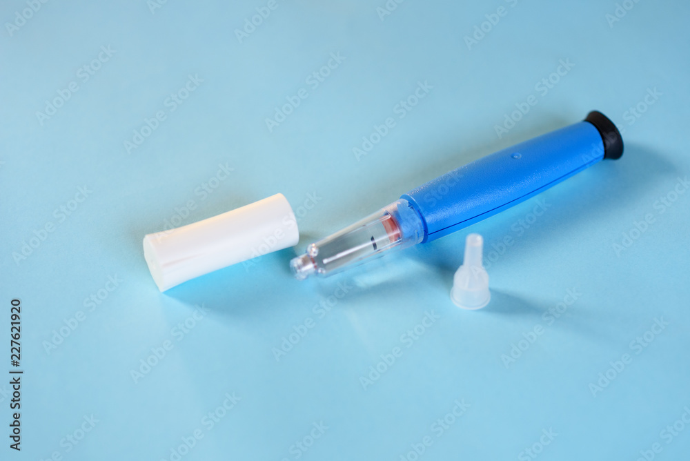 Osteoporosis Injection Treatment. Pen Injector used to treat bone loss ...