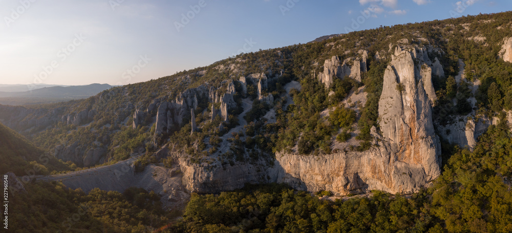 Vela draga (Vranjska draga) is a canyon in eastern Istria, Croatia. It ...