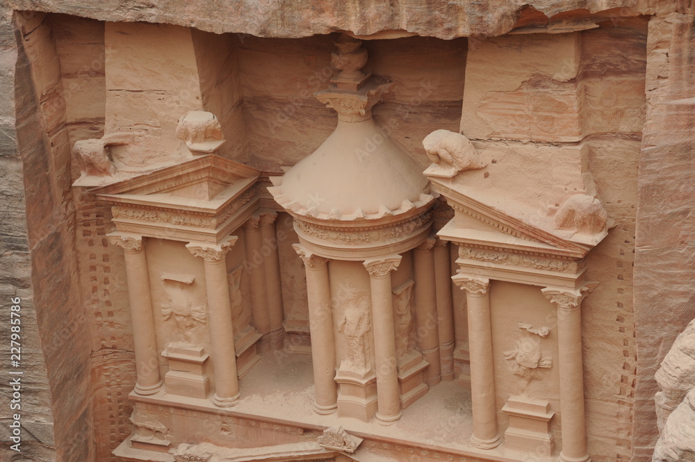 Al-Khazneh called The Treasury is one of the most elaborate temples in ...