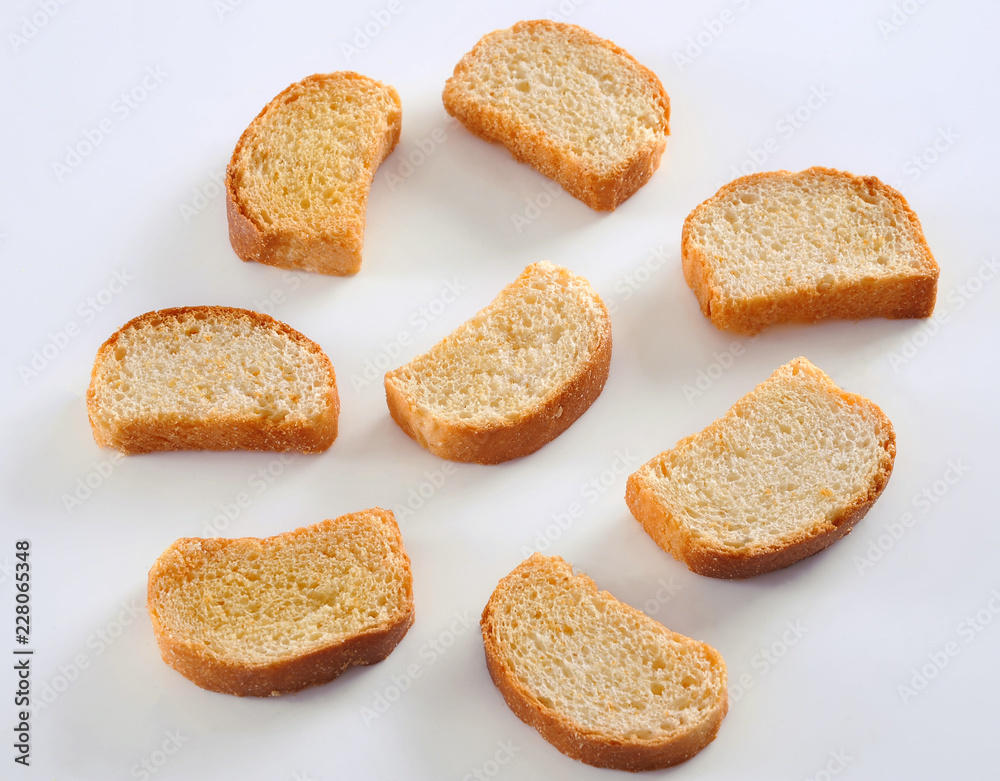 Tea Rusk, Crunchy, crispy dry biscuit, a famous breakfast snack. Stock ...