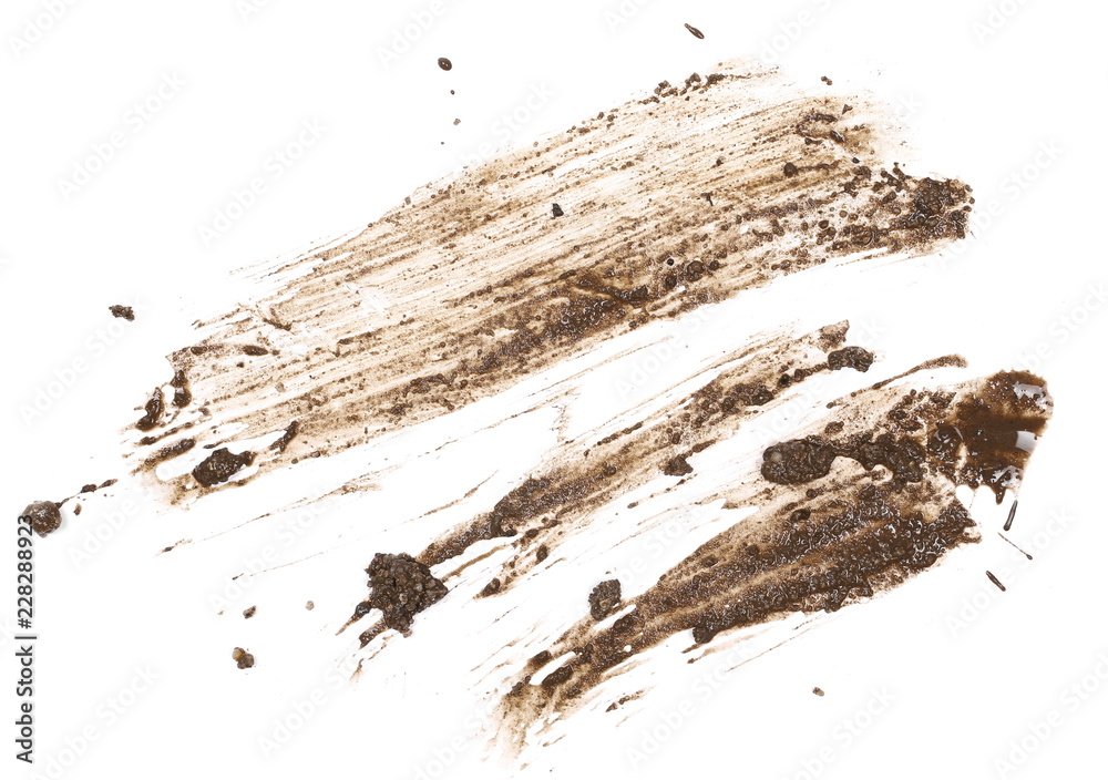 muddy white background