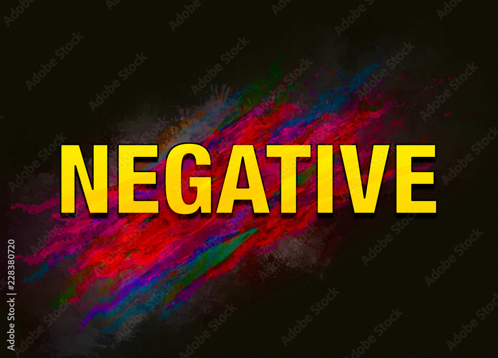 Negative colorful paint abstract background Stock Illustration | Adobe ...