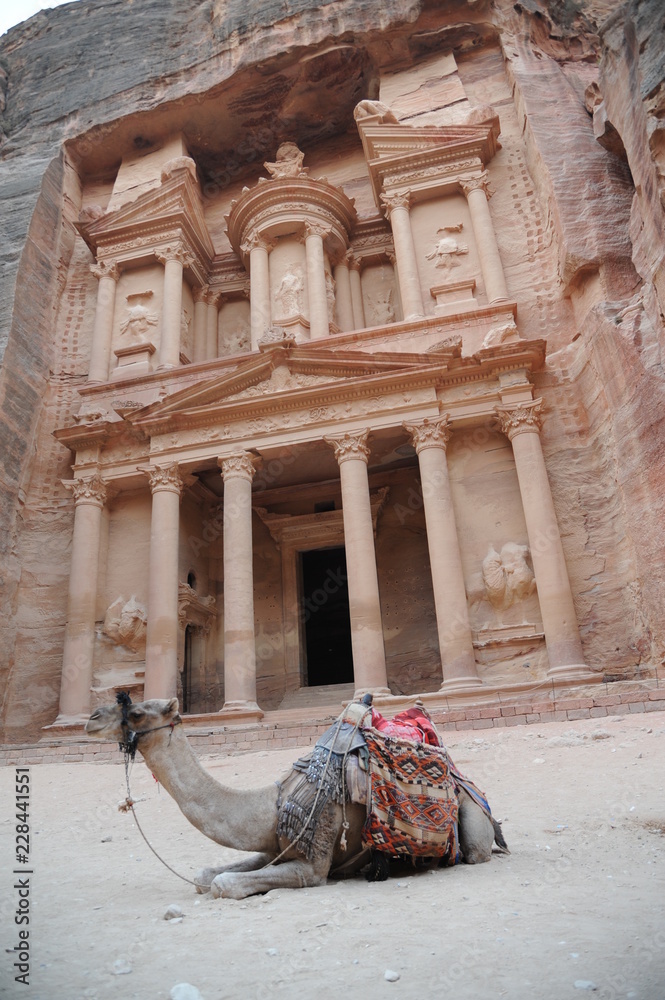 Al-Khazneh called The Treasury is one of the most elaborate temples in ...