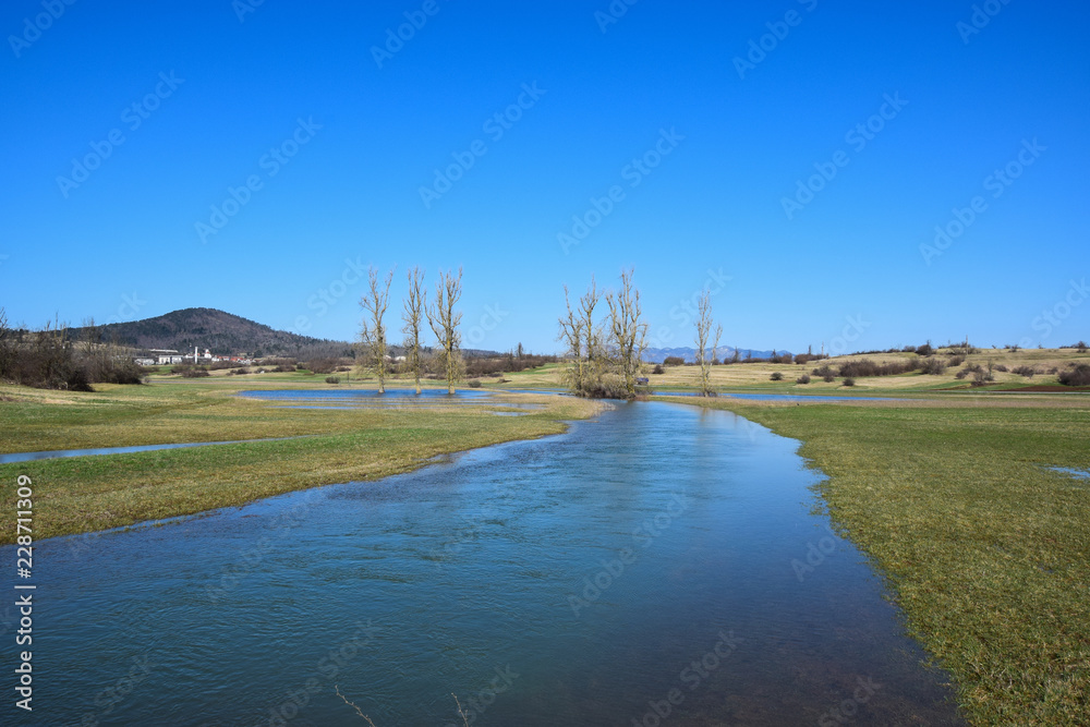 Pivka River (reka Pivka) is a part of the largest subsurface (karst ...