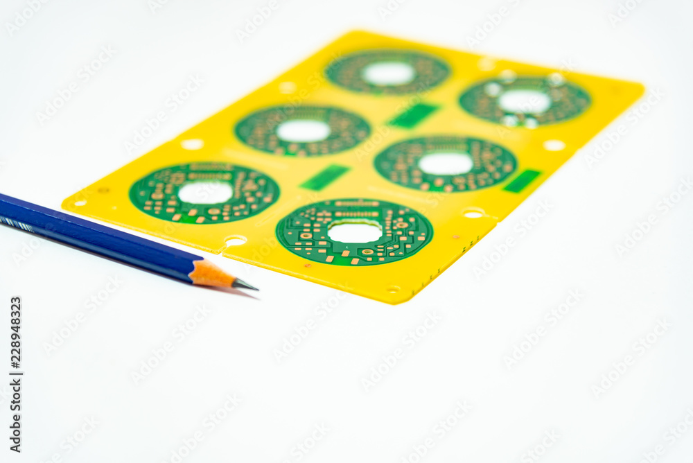 Electronic product design concept,printed circuit board(PCB) include ...