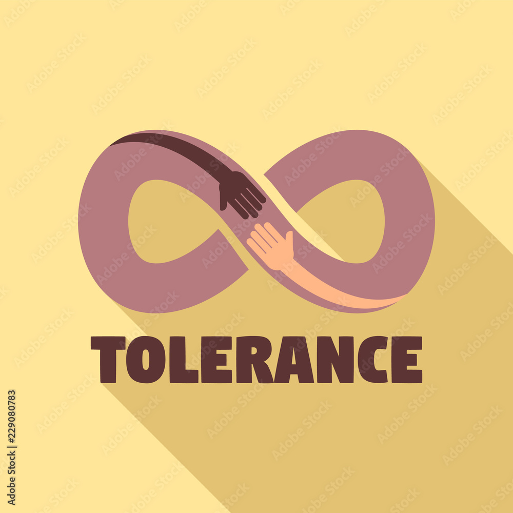 Tolerance logo. Flat illustration of tolerance vector logo for web ...