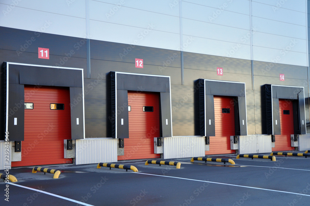 innovative logistic warehouse complex. Excellent solution for storing ...