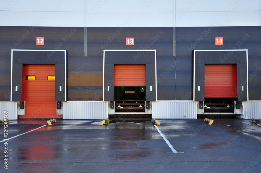 innovative logistic warehouse complex. Excellent solution for storing ...