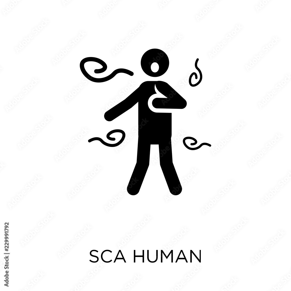 scared human icon. scared human symbol design from Feelings collection ...