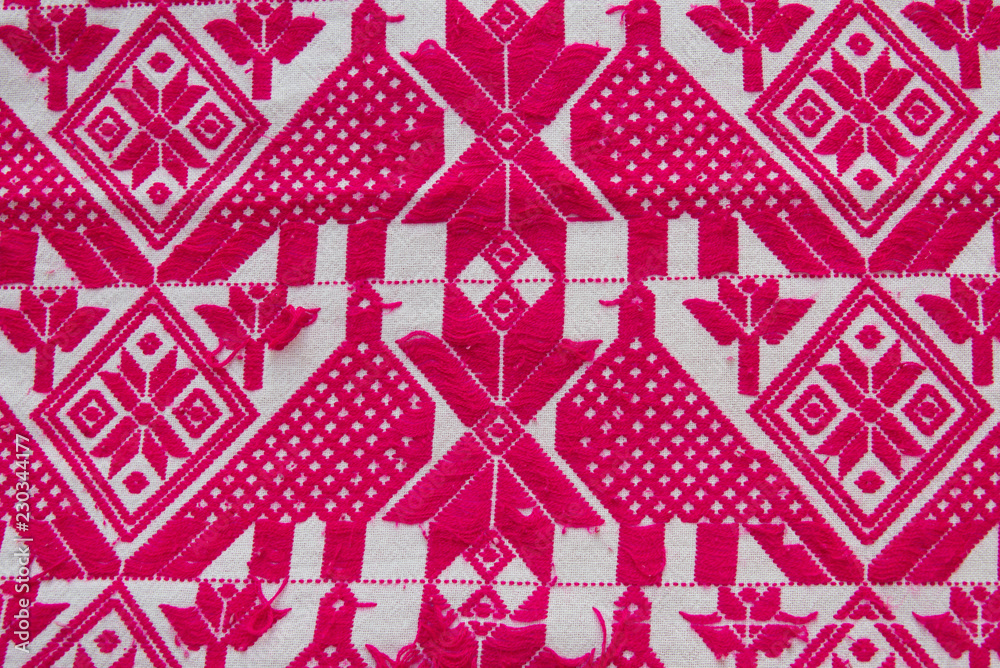 Patrones De Tejido Mexicano Pañuelo Con La Obra «Patrones Textiles