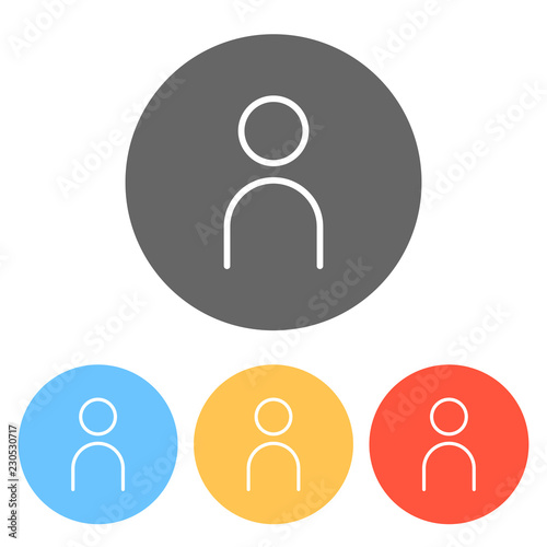 Simple Person Vector