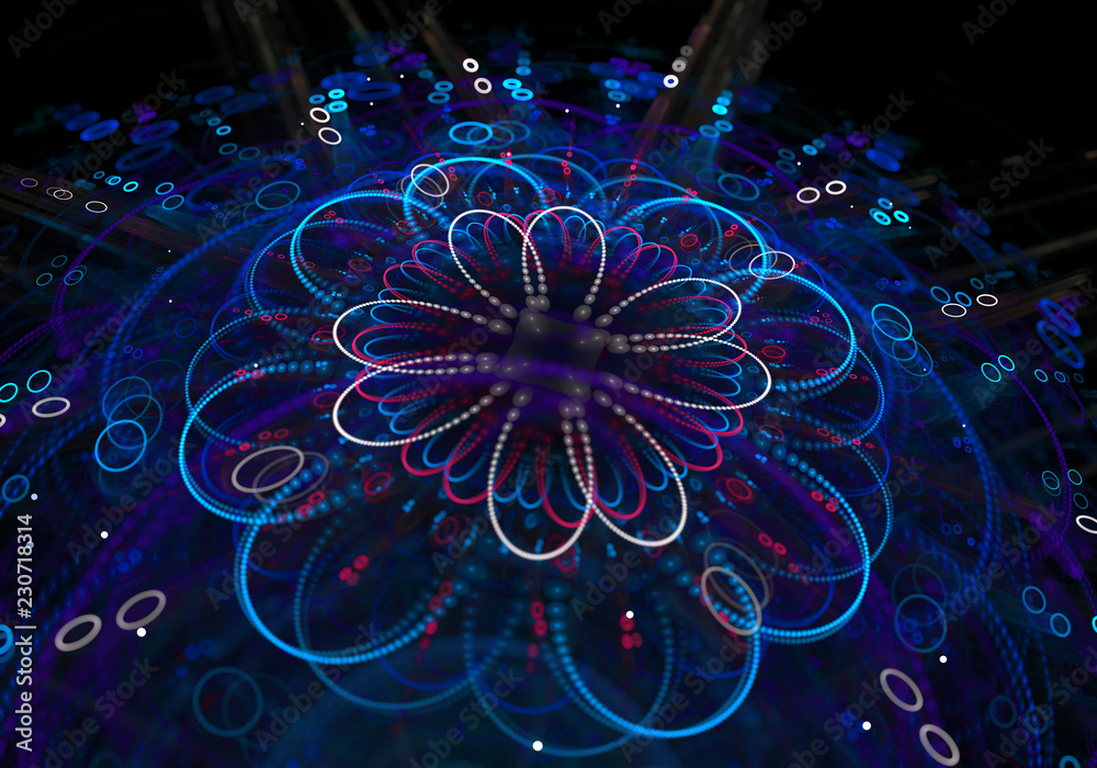 Colliding Particles Accelerator Tracking Concept - Microcosm LHC Orbit ...