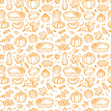 Thanksgiving Pumpkins Pattern Free Stock Photo - Public Domain Pictures