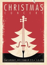 Retro Christmas Poster Free Stock Photo - Public Domain Pictures