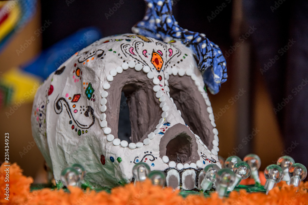 catrina mexicana folklore huesos tradiciones halloween maquillaje ...
