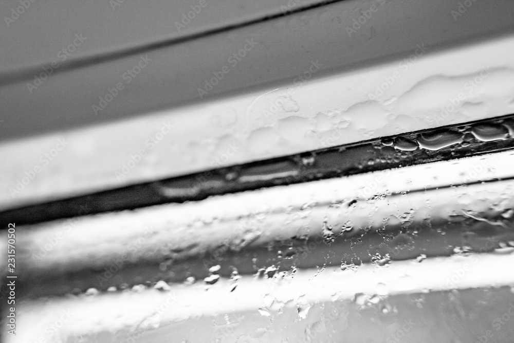 Due to the high humidity of the room and the poor ventilation inside ...