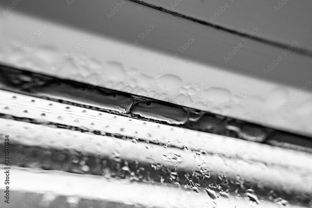 Due to the high humidity of the room and the poor ventilation inside ...