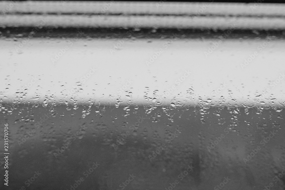 Due to the high humidity of the room and the poor ventilation inside ...