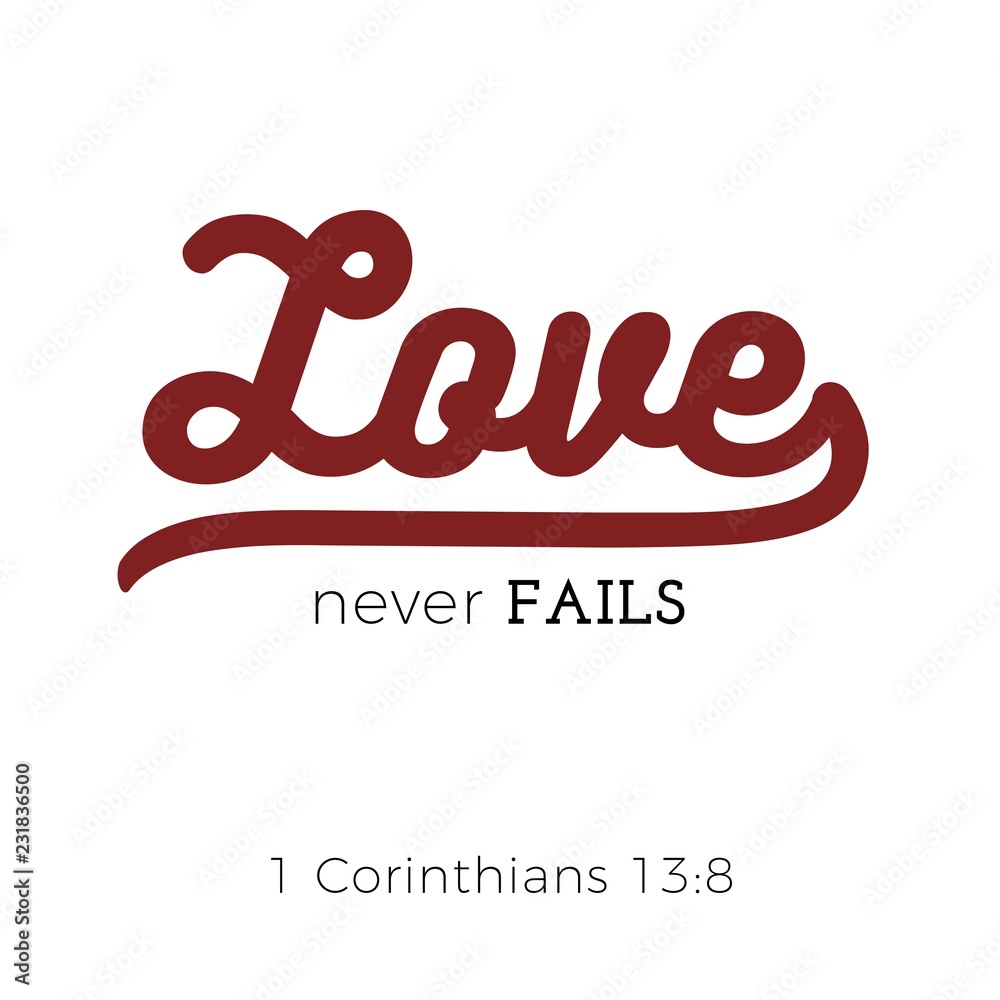 biblical scripture verse from 1 corinthians,for use as poster, printing ...
