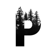 Alphabet Silhouette Letter P Free Stock Photo - Public Domain Pictures