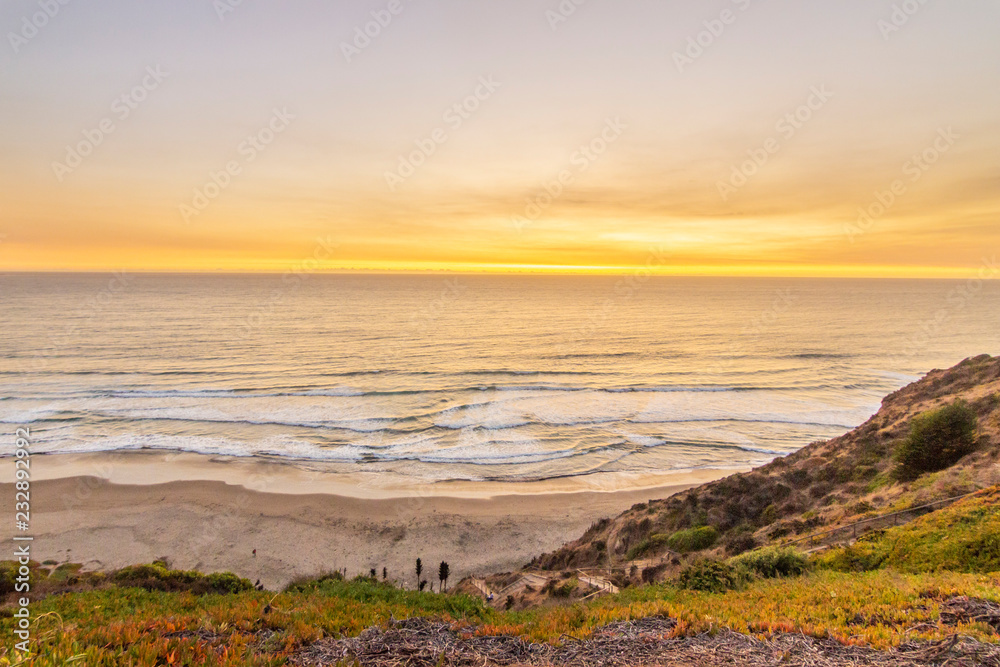 Maitencillo Beach close to Santiago de Chile and one of the most famous ...